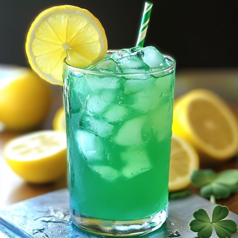 Leprechaun Lemonade : A Magical St. Patrick’s Day Drink – Talk Recipe